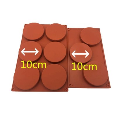 2020 Silicone Cake Pie Custard Tart Resin Mold Bakeware Coas