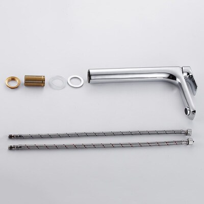 Tall Basin Faucet Modern Counter Top Basin Mixer Taps Bathro