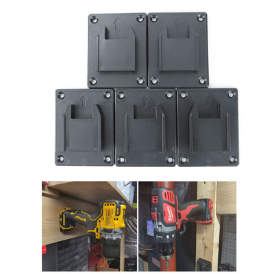 5pcs Tool Bracket Machine Rack for Dewalt Milwaukee M18 18V