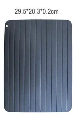 Kitchen Supplies Magic Plate Defrosting Tray Safe Fast