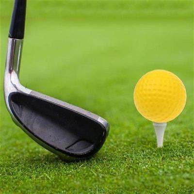 Yellow Foam Golf Ball Golf Training Soft Foam Balls
