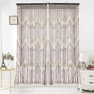 180x90cm Handmade Wooden Bead Curtain 31 Lines Wooden Curtai