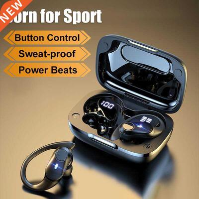 TWS 5.1 Sport Bluetooth Earphones LED Display Wireless Headp