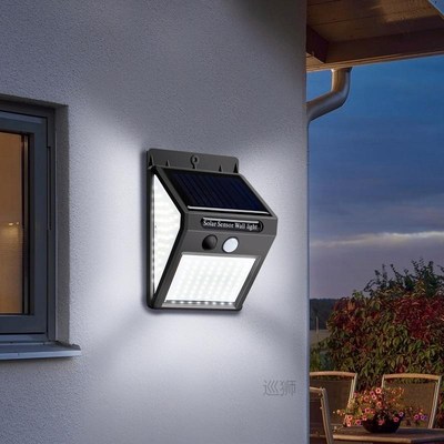 Solar Led Light Outdoor Lamp PIR Motion Sensor LED Wall Ligh
