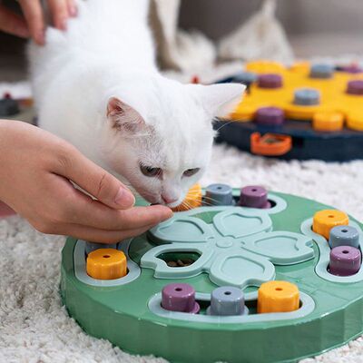Puzzle Dog Toy Turntable Slow Feeder Educational Toy