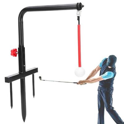 Portable Golf Swing Ball Trainer Aid Professional Practice