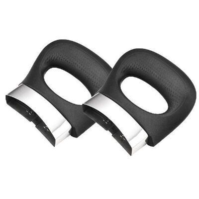 2pcs Cooker Steamer Dismountable Pot Handle Kitchen Tool