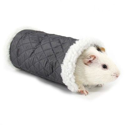 Hamster Tunnel Bed Cage For Hamster Toy Warm Plush Soft