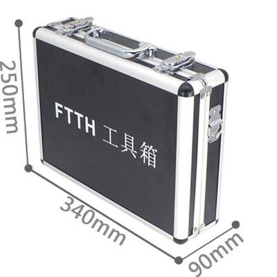 16pcs/s Fiber Optic FTTH Tool Kit with FC-6S Fiber Cleaver a