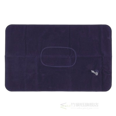 Portable Fold Outdoor PVC Nylon Air Travel Sleep Pillow Cush