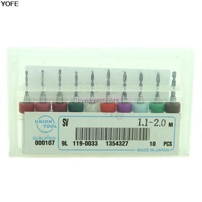 1 set  DIY 10Pcs 1.1mm-2.0 mm PCB Print Circuit Board Carbid