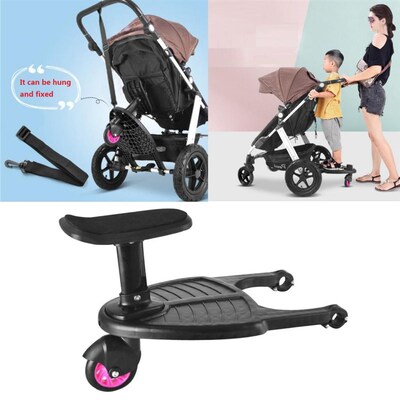 Baby Stroller Board Sliding-Gliding-Stand Buggy Ride-On Deta