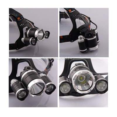 XM-L XML T6 LED Headlight 5000Lm Rechargeable LED Headlamp