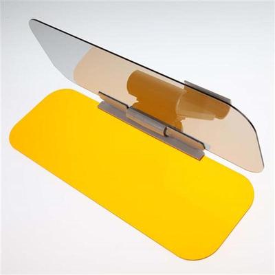 2 in 1 Zonnekleppen Goggles Dag Night Anti-dazzle Spiegel Cl