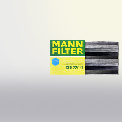 曼牌CUK22021适配07-19款奔驰精灵SMART 453 451空调滤芯格滤清器