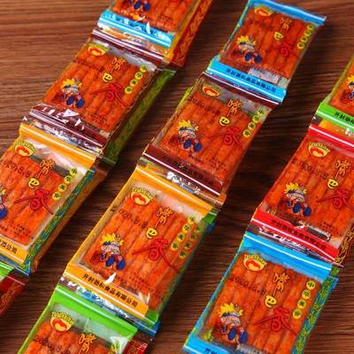嘴巴香辣条片一大袋小包