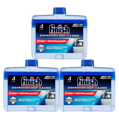 Finish亮碟洗碗机清洁剂洗碗机专用250ml原味(效期2027年5月)