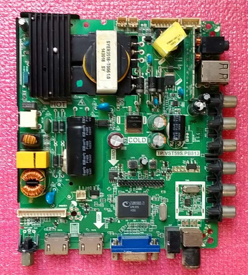 原装TP.VST59S.PB813支持32-55寸电视，送遥控测好发货_虎窝淘