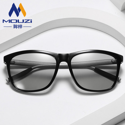 新款 A387偏光变色太阳镜男士司机镜欧美款太阳镜男女墨镜户外开