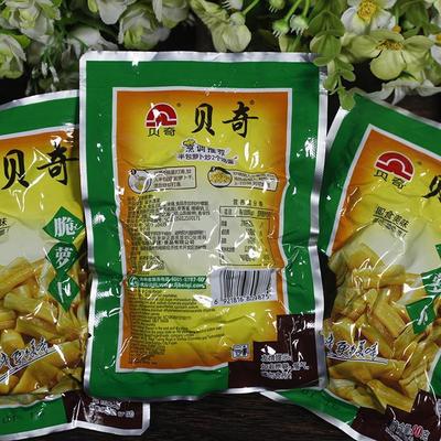 包邮福建特产贝奇脆萝卜袋装萝卜干小菜咸菜下饭菜酱菜 90g/包