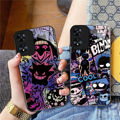 幽灵耿鬼适用OPPOA97手机壳oppoa96/95玻璃a93/92s新款a91/72n外壳58/56/55硬壳36/32/5高级11/9/2x液态a3/1i
