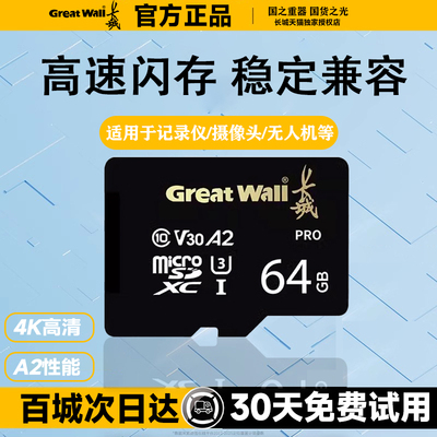 【品牌正品】长城高速内存卡