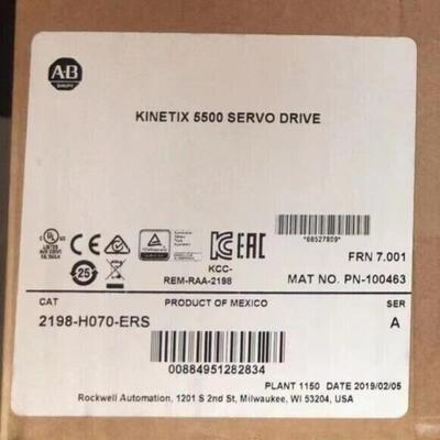 供应原装AB 2198-H070-ERS Ser A Kinetix 5500 伺服驱动器 库存