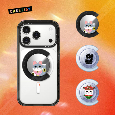 CASETiFY招财猫磁吸气囊手机支架