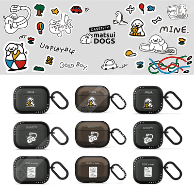 CASETiFY萌犬插画matsui耳机套