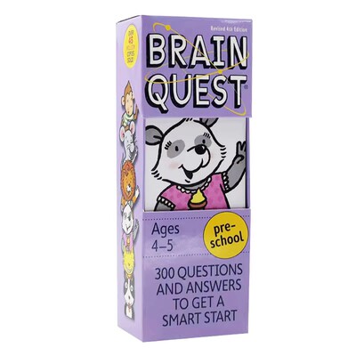BrainQuest学龄前益智问答卡