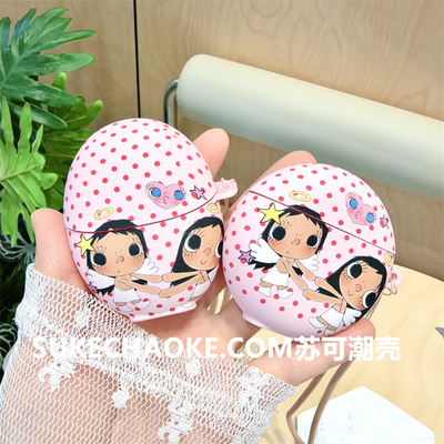 卡通小玉适用华为clip2耳机套