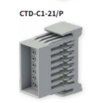 CombiTac模块化连接器配1mm信号触子支撑块CTD-C1-21/P