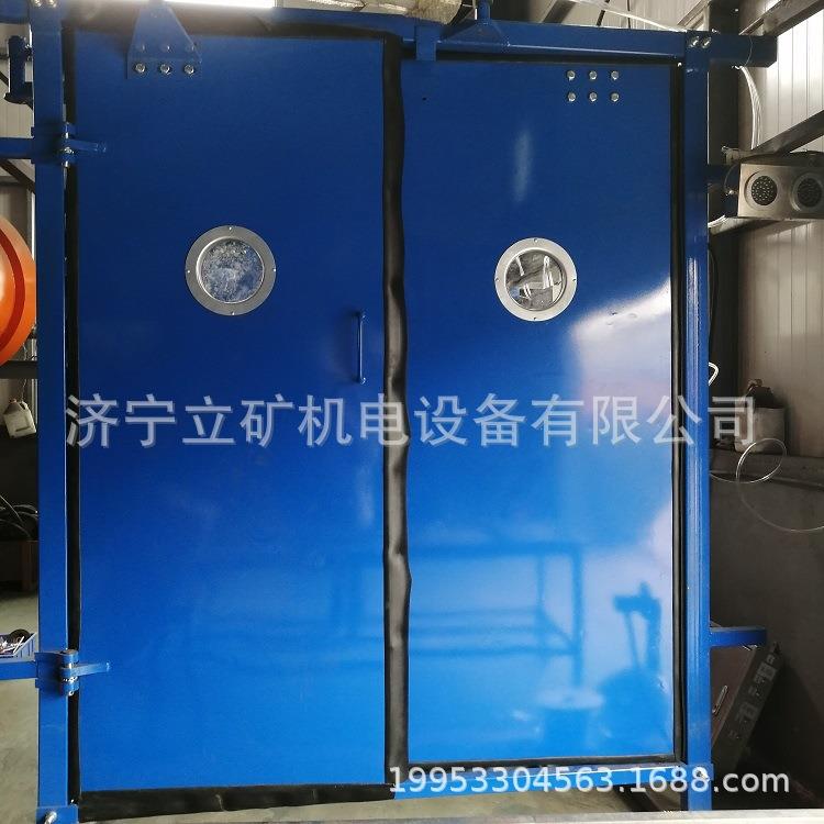 煤矿用通风风门电气控无压风门矿用密闭门机械式风门手动调节风窗