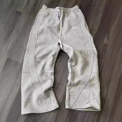 Hip-Hop Streetwear Pant Men Casual Striped Sweatpants Spring