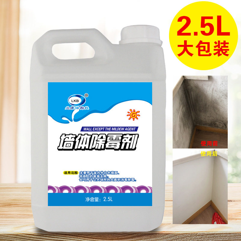 兰康保2.5L家用墙体除霉剂去霉剂霉斑清洗霉菌霉液墙面除霉王可喷