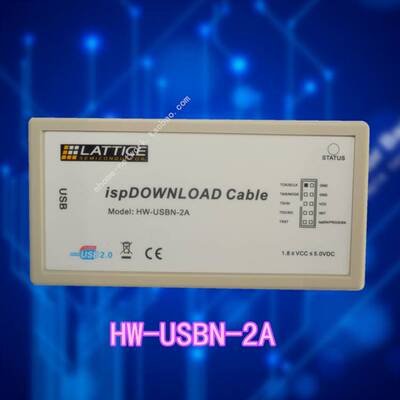 LatticeHW-USBN-2A2B下载线编程器烧写ispDOWNLOAD可发票