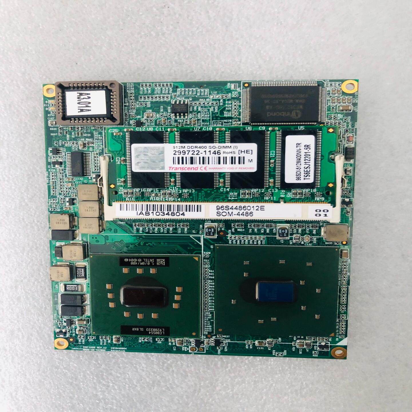 研华主板 SOM-4486FL REV:A3 工业 设备机主_虎窝淘