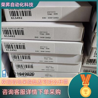 现货全新原装BANNER邦纳BCEE-SX671C-VP-1M槽