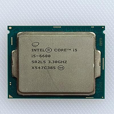 [德峰]INTEL英特尔CPU酷睿i5-6600，主频3.3GHz。