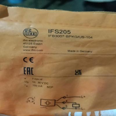 IFM IFS205传感器原装全新正品，点“