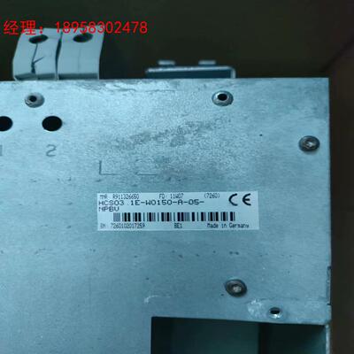 力士乐驱动器HCS03.1E-WO150-A-05-NPBU