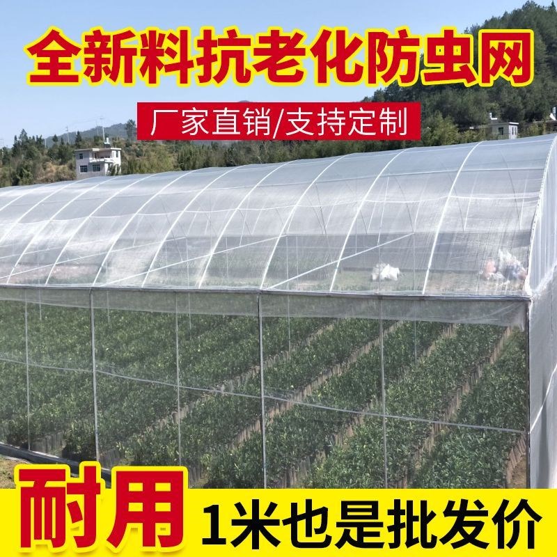 热销防虫网养猪场防蚊网农用大棚蔬F菜加厚防蚊防虫网养殖场专用