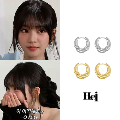 HALOkrACC韩国柳智敏耳环