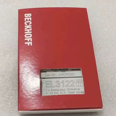 BECKHOFF EL3122 通道模拟量输入模块 现货