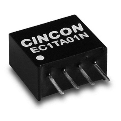 EC1TA03N《DC-DC 1W Unregulated 5Vin, 15Vout, SIP》