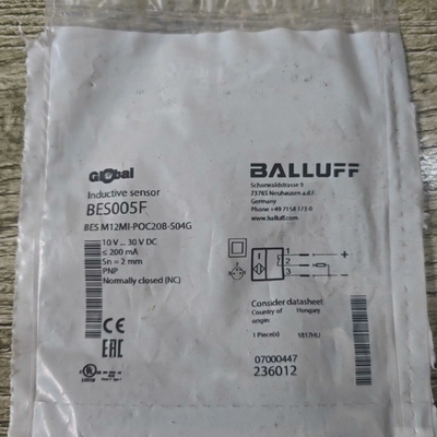 非标价BALLUFF巴鲁夫 BES005F BES M12MI-P议价