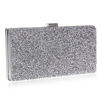 Women Evening Clutch Sequin Handbag Female Crystal Party Bag