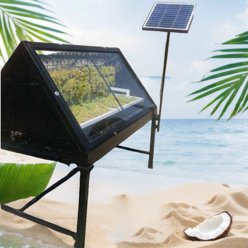 AMS20A2 Micro Solar Dryers移动箱式太阳能烘干机蔬菜瓜果海鲜_虎窝淘