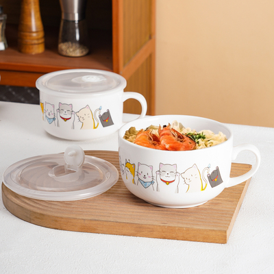 学生宿舍专用泡面碗家用密封碗