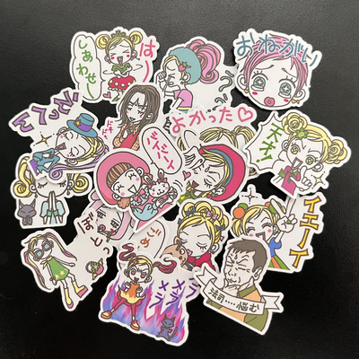 满38包邮/Q版矢泽爱芳邻物语表情手帐相册日记本装饰贴纸